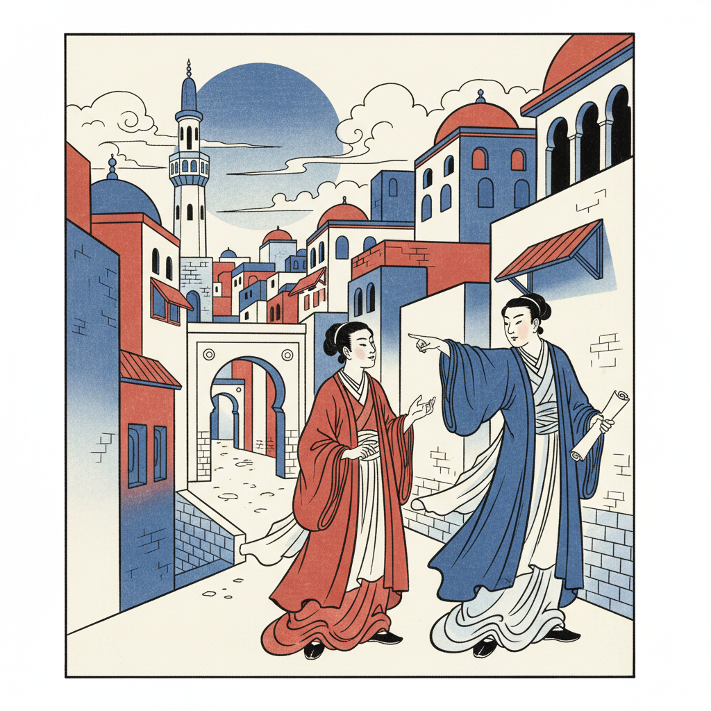 B1 Arabic Test: Directions in the Medina