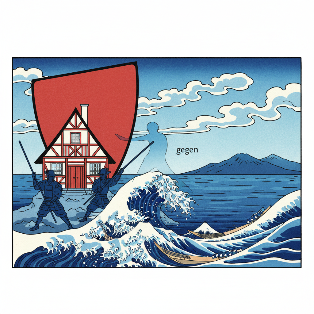 German A1 Test: Preposition 'gegen' + Accusative | IIENSTITU