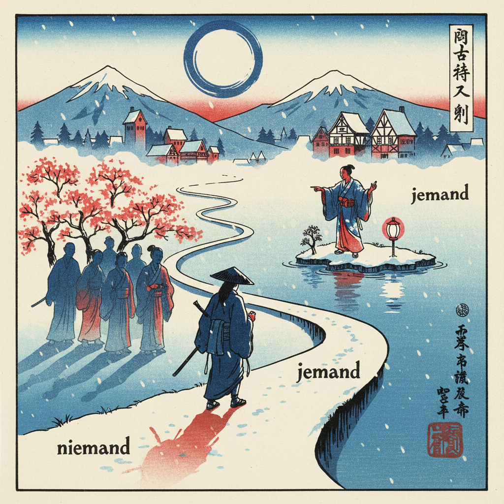 German A2 Test: Man, Jemand, Niemand | Indefinite Pronouns