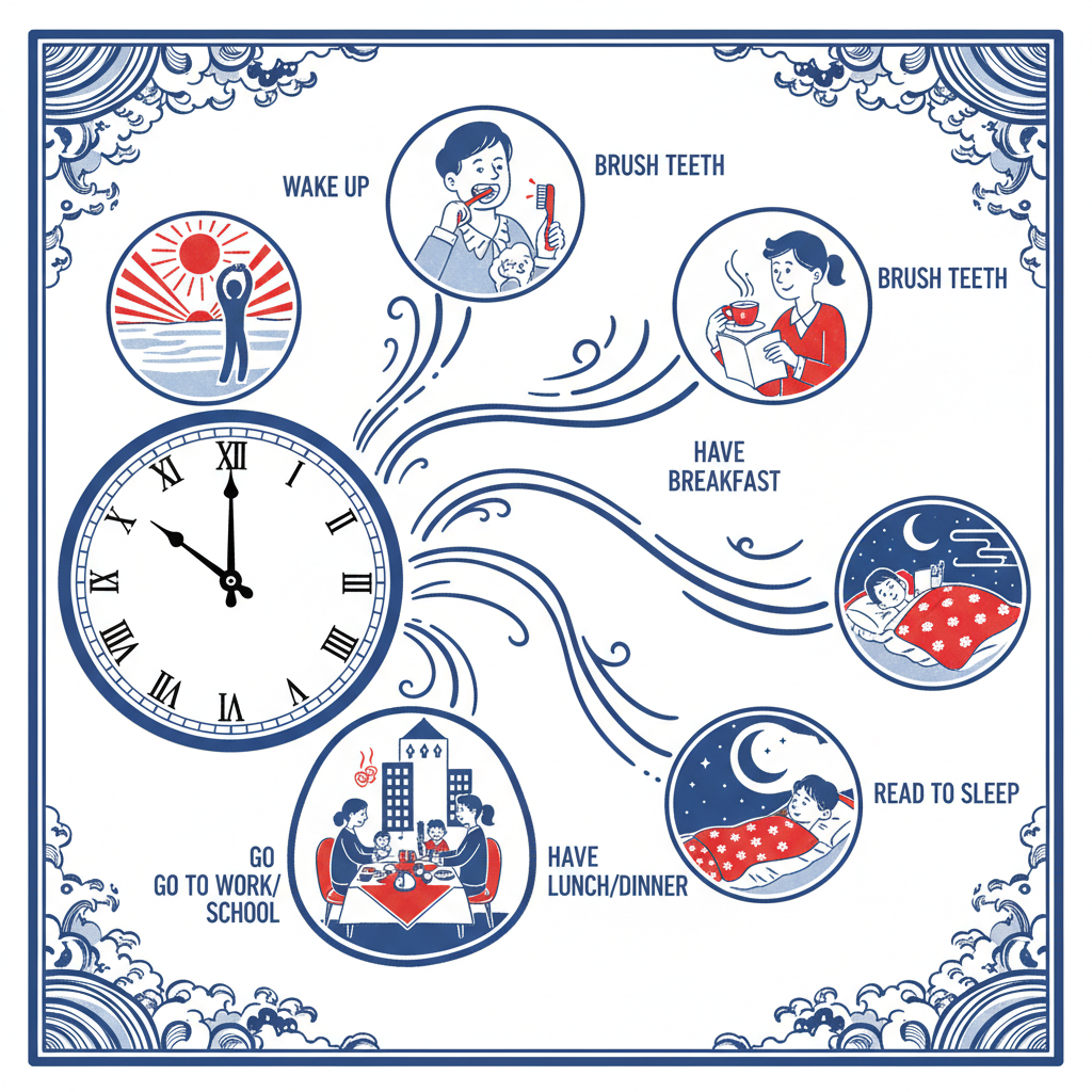A1 English Mixed Test: A1 - Vocabulary: Telling the Time (Daily ...