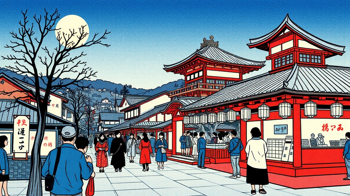 Japanese A1 Test: Self-Introduction at a Matsuri