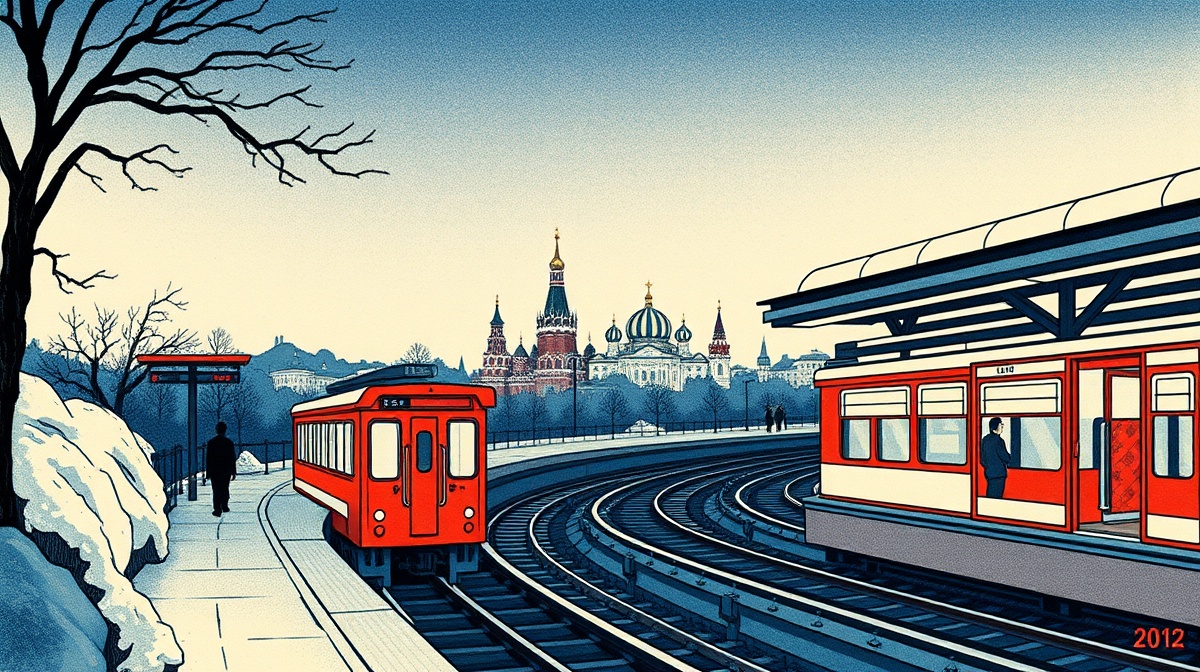 Russian A1 Quiz: Prepositions В and НА (Moscow Metro)